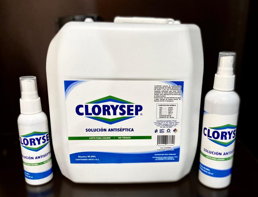 Clorysep – Antiséptico de amplio espectro formulado a base de ácido ...